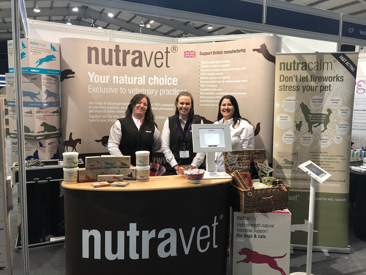 Nutravet exhibiting at BVNA Congress 2019 - Nutravet