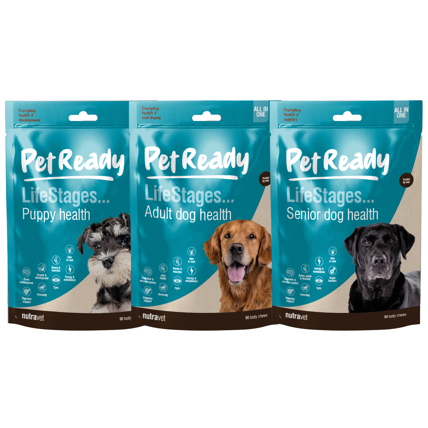 Nutravet introduces Pet Ready LifeStages chews for dogs - Nutravet